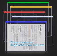 China Biodegradable Slider Zipper Vinyl k Bag Slider Zipper Beach Vinyl Toiletry Zipp PVC Snap Closure for sale