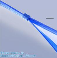 China Biodegradable Slider Zipper Vinyl k Bag Slider Zipper Beach Vinyl Toiletry Zipp PVC Snap Closure for sale