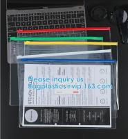 China Biodegradable Slider Zipper Vinyl k Bag Slider Zipper Beach Vinyl Toiletry Zipp PVC Snap Closure for sale