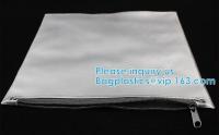 China Biodegradable Transparent PVC/EVA/TPU Zipper Slider bag,Selected By Girls Cosmetics Toothbrush Zipper Bag With Slider for sale