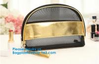 China Promotion Mesh Cosmetic Bag 6 Color Makeup Bag New Women's cosmetics Travel cosmetic bag for sale