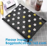 China Travel Toiletry Pouch Nylon Mesh Cosmetic Makeup Organizer Bag Zipper Mesh Makeup Bag,Ladies Eco Makeup Hand Bag for sale