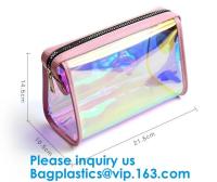 China Women PVC Clear Backpack Laser Hologram Shoulder Bags Hologram Zip Lock Bag Pvc Bag Printed Pattern k Bags Hot Sal for sale