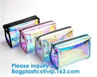 China Women PVC Clear Backpack Laser Hologram Shoulder Bags Hologram Zip Lock Bag Pvc Bag Printed Pattern k Bags Hot Sal for sale