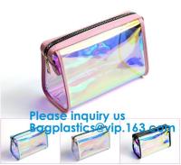 China Women PVC Clear Backpack Laser Hologram Shoulder Bags Hologram Zip Lock Bag Pvc Bag Printed Pattern k Bags Hot Sal for sale