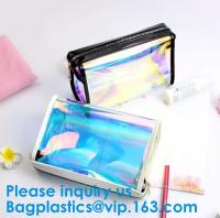 China Women PVC Clear Backpack Laser Hologram Shoulder Bags Hologram Zip Lock Bag Pvc Bag Printed Pattern k Bags Hot Sal for sale