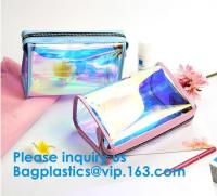 China Women PVC Clear Backpack Laser Hologram Shoulder Bags Hologram Zip Lock Bag Pvc Bag Printed Pattern k Bags Hot Sal for sale