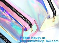 China Women PVC Clear Backpack Laser Hologram Shoulder Bags Hologram Zip Lock Bag Pvc Bag Printed Pattern k Bags Hot Sal for sale