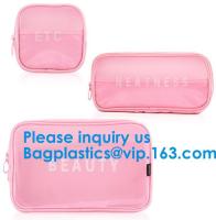 China Black Nylon Mesh Makeup Cosmetic Bag / Small Nylon Mesh Make Up Cosmetic Bag,Mesh Cosmetic Bag Neceser Toiletry Organize for sale