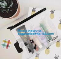 China Cosmetic/ Makeup/ Toiletry Customized Beach Zipper Clear PVC Cosmetic Bag Travel Toiletry Wash Bath PVC Cosmetic Bag for sale
