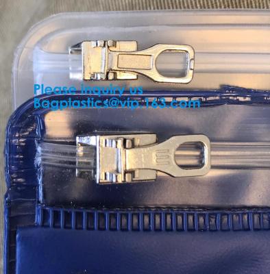 China A4 Clear Pvc Zipper File Bag A5 Clear Pvc Document Bag With Red Zipper B5 Pvc Envelope Bag With Card Pouch for sale