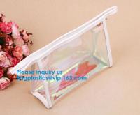 China Custom PVC cosmetic bag Zipper Clear Toiletry Bag,Promotional Travel Bag pvc Zipper Bag Custom Logo Toilery Cosmetic Bag for sale