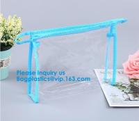 China Bright color Cosmetic Clear Beautiful Fashion Clear Cosmetic Bag,Coin Pouch Card Purse Zipper Small Wallet Women for sale