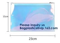 China Eva Clear Vinyl Makeup Cosmetic Bag , Cosmetic Travel Bag Promotional Printing,Embroidery,Metal Plate Thermal Transfer for sale