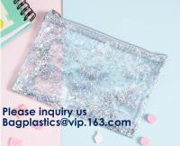China Window Makeup Cosmetic Bag Aluminum Foil Zip Lock EVA PVC Travel Accessorie,OEM and ODM Orders are welcome for sale