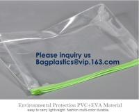 China Makeup Bags, Frosted PVC Zipper Bags,Clear PVC Material Plastic Slide Pouch,PVC Zip Lock Document Bags for sale