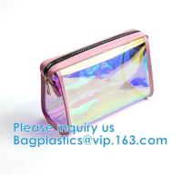 China Makeup Cosmetic Bag Underwear Professional Makeup Bag Slider Closure Zip For Tower Clothing Slider Zipper Bag for sale