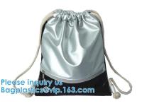 China Drawstring Leather Pu Backpack PU Hologram Drawstring Bag,cosmetics, promotion, shopping, supermarkets, gifts, apparel for sale