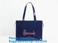China New Fashion PVC Tote Bag Shoulder Handbag Transparent PVC Beach Bag,Handbags Shoulder Tote PVC Beach Bags for women Zipp for sale