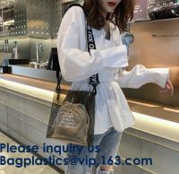 China Vinyl Eco-friendly Colorful Hologram Pvc Laser Holographic Bag Tote Shopping Bag Beach Bag For Women for sale