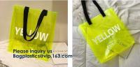 China Waterproof PVC Transparent Tote Hologram Laser Bag,Hologram Laser PVC Shoulder Women tote Bag Shopping Bag For Women for sale