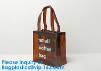China Clear Shopping Bag PVC Handbag Fashion Big Bags Jelly Package Large Transparent Tote Bag Shoulder Bag Leisure Beach Bag for sale