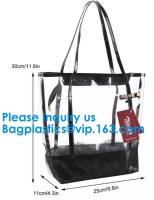 China Summer Large Clear Bags for Women Beach Clear Purse,Womens Fashion Transparent Sling bag Laser Hologram Shining Cross Bo for sale