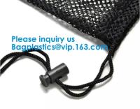 China Durable Nylon Mesh Bag with Sliding Drawstring Cord Lock Closure,Large Black Mesh Bag ECO-FRIENDLY PREMIUM WASHABLE GROC for sale