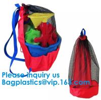 China Promotional Custom Logo Brown Small Nylon Drawstring Mesh Bag, OEM Design Promotion Small Polyester Mesh Drawstring Bag for sale