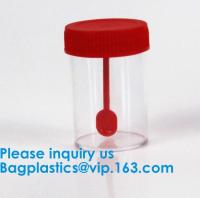 China Medical Use Sterile Urine And Stool Sample Container 30ml 40ml 60ml 100ml,Disposable Urine Test Bottles For Medical Cont for sale
