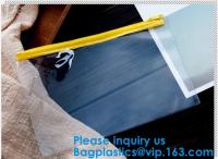 China Custom Logo PVC Vinyl Clear Zipper Slider Pouch Transparent Soft Bikini Cosmetic EVA Material k Bag for sale