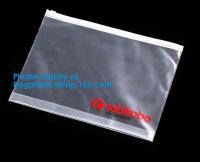 China Water Proof Clear Pvc Slider Plastic Zipper Bag Resealable Zip Lock Packing Poly Bags Plastic Document Bags for sale