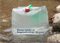 China Portable Tank Bag,Drinking Water Bag Water Bags Multicolor Green Portable Food Safety Grade PVC Foldable Water Bags with for sale