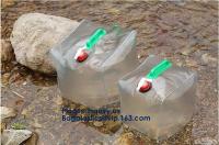 China Portable Tank Bag,Drinking Water Bag Water Bags Multicolor Green Portable Food Safety Grade PVC Foldable Water Bags with for sale