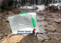 China Portable Tank Bag,Drinking Water Bag Water Bags Multicolor Green Portable Food Safety Grade PVC Foldable Water Bags with for sale