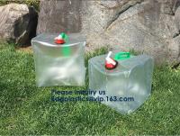 China Portable Tank Bag,Drinking Water Bag Water Bags Multicolor Green Portable Food Safety Grade PVC Foldable Water Bags with for sale