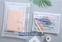China Promotional Custom Printed Pvc Vinyl Transparent Stationery k Bags,Crossbody Stationery Set Zipper Pvc Bag Bagease for sale