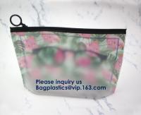China Cartoon Printing Clear Pvc Slider k Garment Cosmetic Shopping Bag,Eco Friendly Customized Slider k Pvc Bag for sale