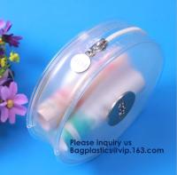 China Non-Toxic Odorless Clear Transparent PVC Slider Zipper Bag With Custom Logo,Frosted Translucent Pvc Slider Plastic Seale for sale