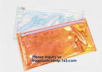 China Transparent Clear PVC Slider Zipper Bag Plastic Bag With Zipper,Eco-friendly Slider Zipper Flat PVC Plastic Bag For Docu for sale
