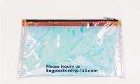 China Transparent Clear PVC Slider Zipper Bag Plastic Bag With Zipper,Eco-friendly Slider Zipper Flat PVC Plastic Bag For Docu for sale