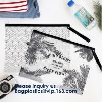 China Matte Frosted PVC EVA Slider Zipper Bag Sock Garment Packaging Bag,Custom Made Clear Pvc Slider Zipper Bags In Hot Sale for sale