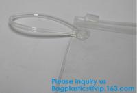 China Custom Waterproof Clear PVC Slider k Bubble Cosmetic Bags,Clear PVC PP OPP PE LDPE slider bag,Vinyl Pvc k Ba for sale