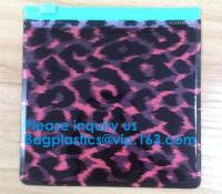 China Slider Zipper Cosmetic Pvc Bag Clear Vinyl Pvc k Bag,Matte PVC Zipper Slider Bag With Ring, Bagease, Bagplastics for sale