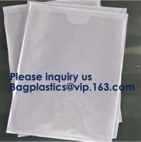China PVC backseal bag, PVC adhensive bag, PVC adhensive envelope, Document attacched BAGS, Metal buckel zipper lock bags for sale