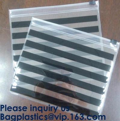 China Frosted PVC Slider Zipper Bag Plastic Bag/ Recyclable Waterproof Transparent PVC Towel Bag,Slider Zipper Pvc Pouch Ziplo for sale