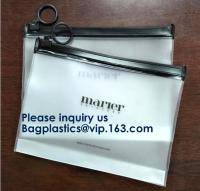 China Frosted PVC Slider Zipper Bag Plastic Bag/ Recyclable Waterproof Transparent PVC Towel Bag,Slider Zipper Pvc Pouch Ziplo for sale