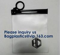 China Frosted PVC Slider Zipper Bag Plastic Bag/ Recyclable Waterproof Transparent PVC Towel Bag,Slider Zipper Pvc Pouch Ziplo for sale