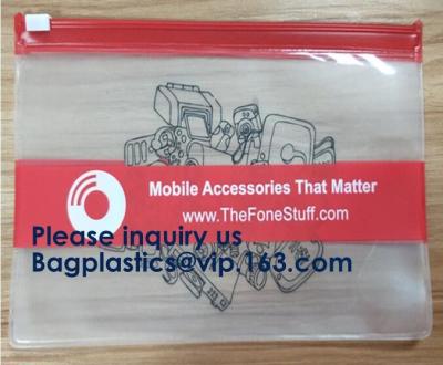 China Biodergadable Customized Pvc Plastic Zipper Slider Bag Makeup Zipper Bag For Travel Slider Zipper Bag With Zipper for sale