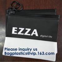 China Biodergadable Customized Pvc Plastic Zipper Slider Bag Makeup Zipper Bag For Travel Slider Zipper Bag With Zipper for sale